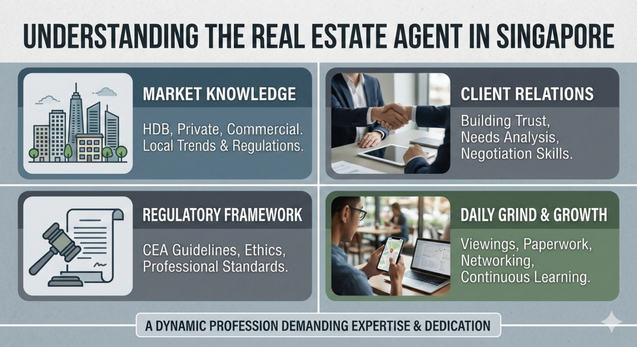 Understanding being a real estate agent in singapore | Expert Housing ...